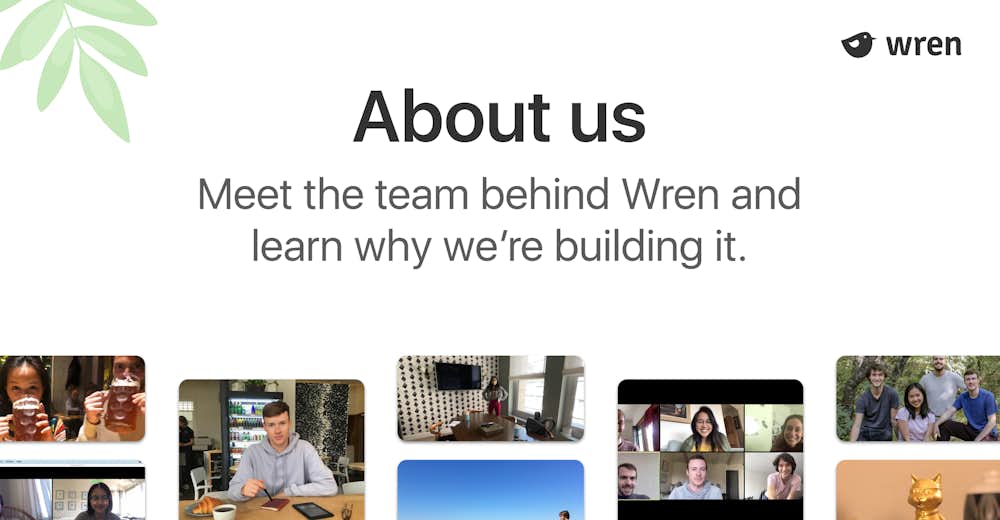 About us | Wren
